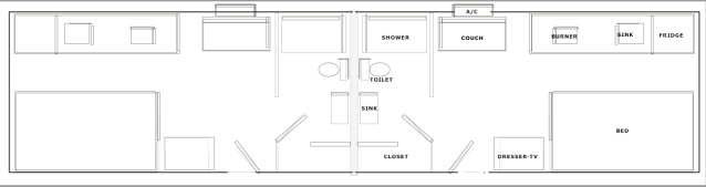 Duplex Efficiency units 1 BR 1 BA Each - Employee Housing Duplex ...